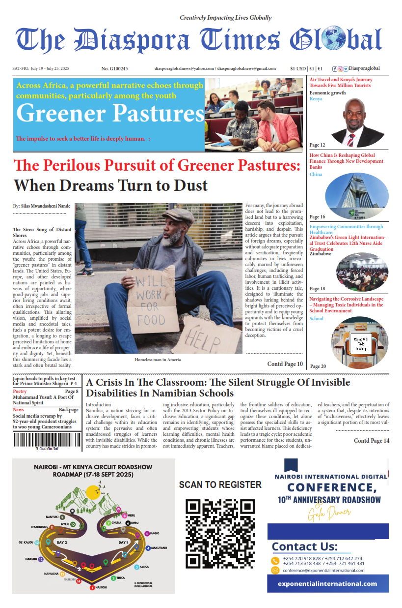 Diaspora Times Global July 19 - July 25, 2025 - The Mount Kenya Times
