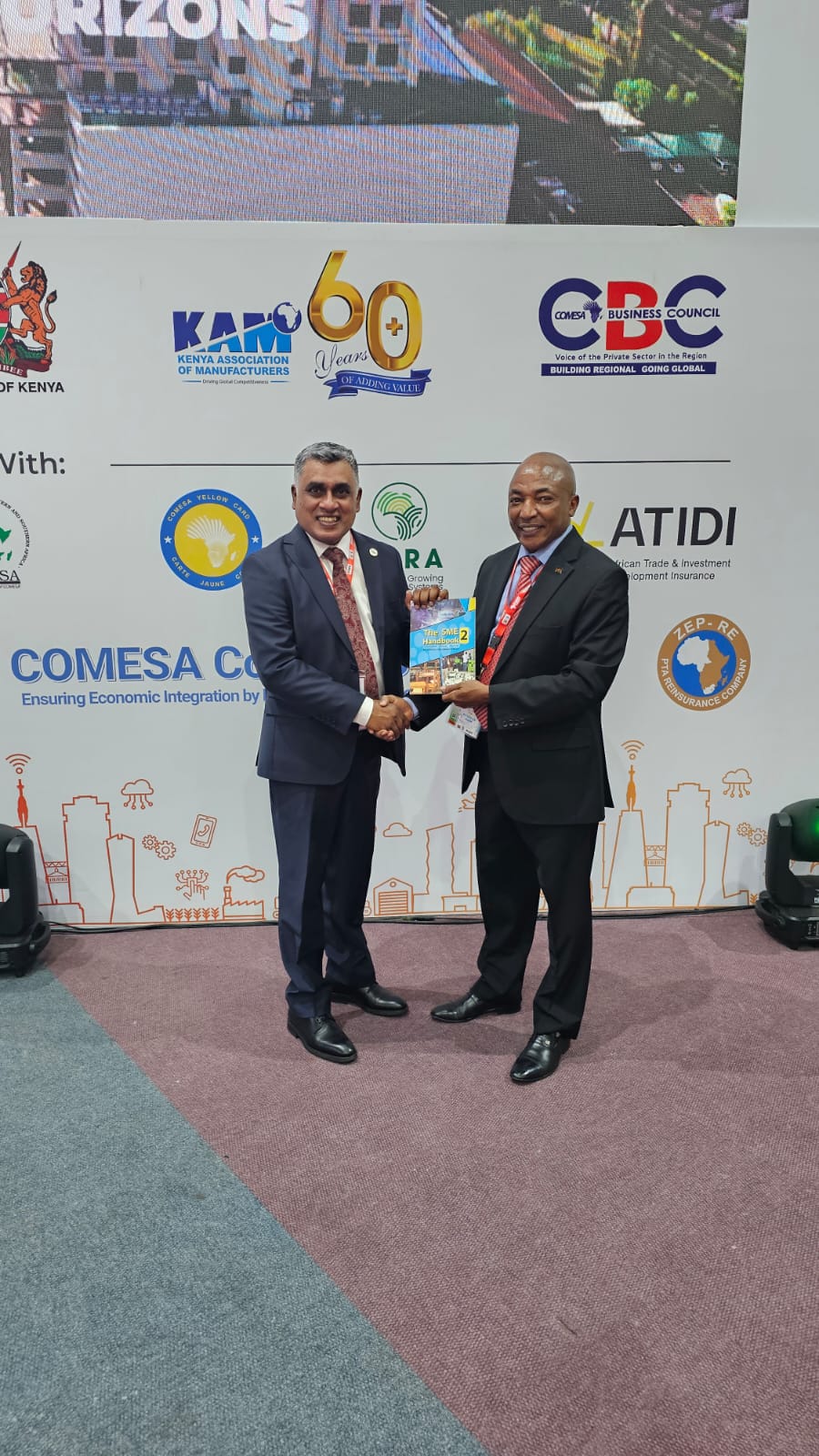Richard Muteti Meets COMESA Business Council CEO, Presents SME Handbook ...