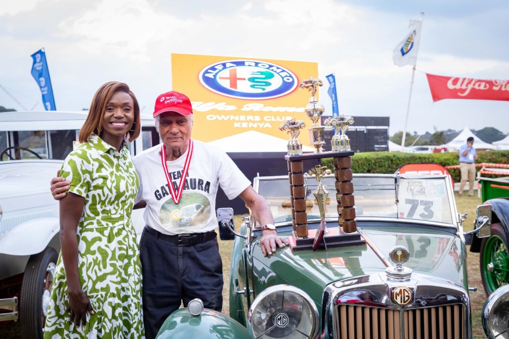 SATI GATA - AURA 1947 MG TC WINS THE CONCOURS D’ELEGANCE - The Mt Kenya ...